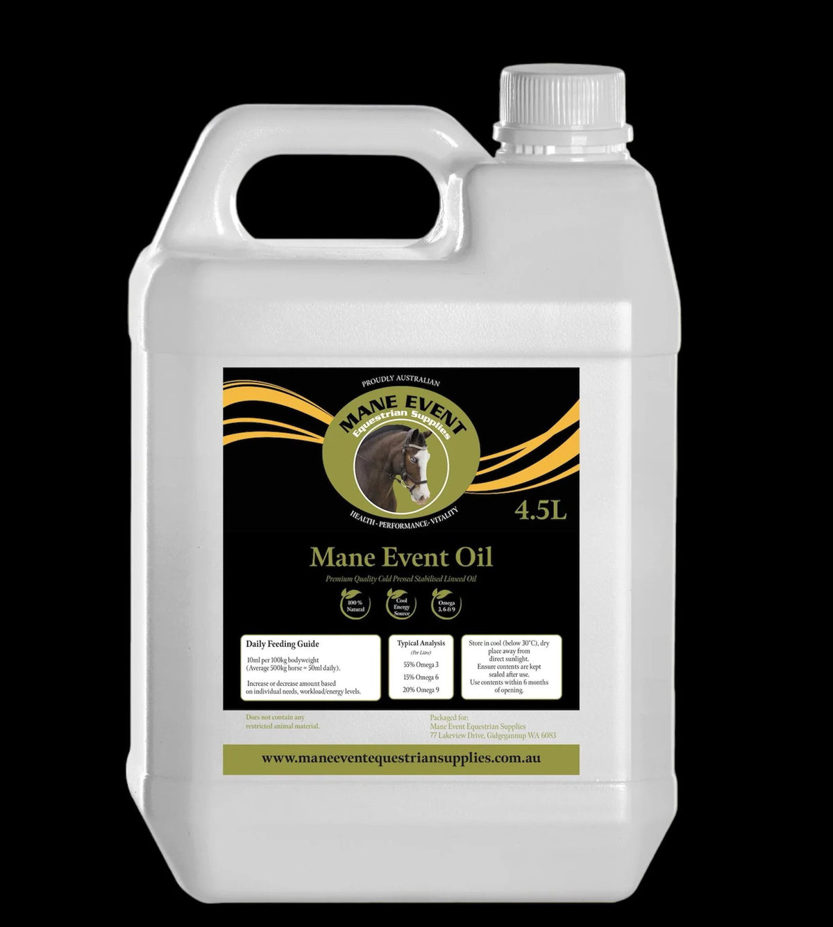 Mane Event Oil — Herne Hill Stockfeeds